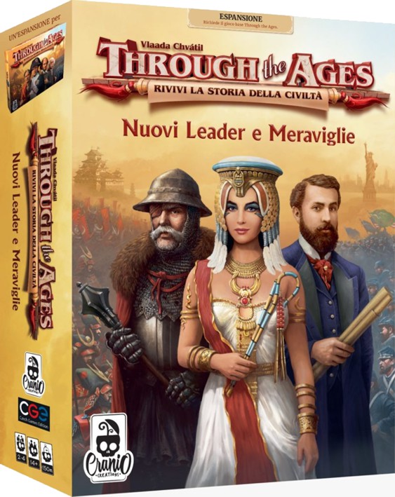 Giochistarter: Through the Ages: Nuovi Leader e Meraviglie